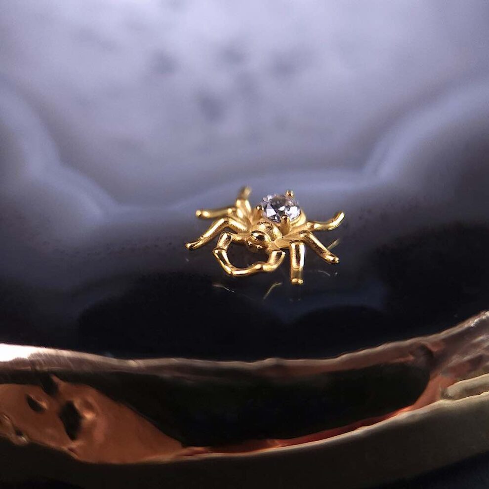 Arachnea Threadless End - Maedusa Body Jewelry