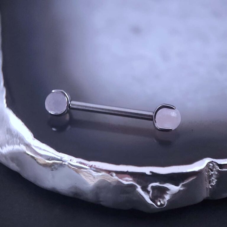 Cloudy Pink Magic Piercing Tétons - Maedusa Body Jewelry
